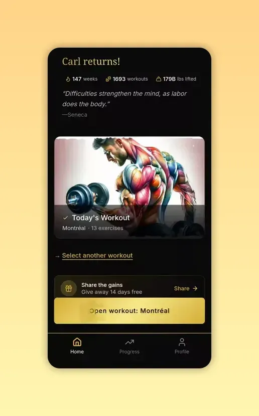 Dr. Muscle X Update — Faster App, Cleaner UI, RIR & Offline Workouts