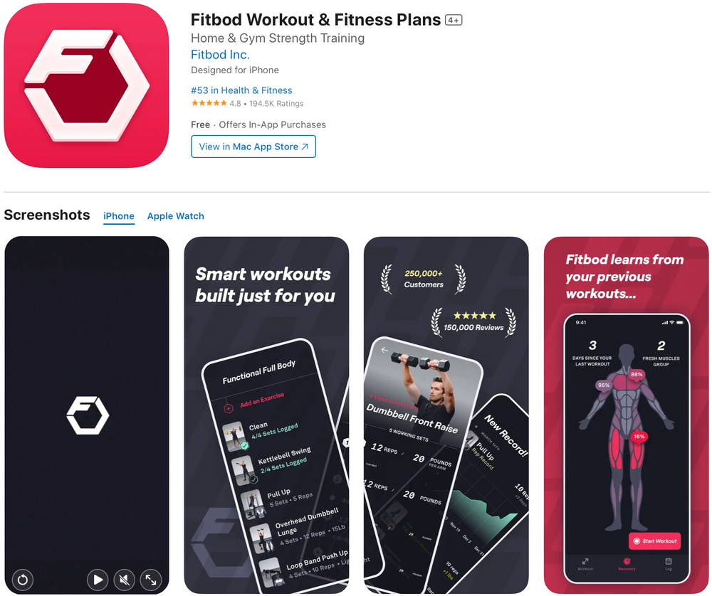 Fitbod Workout App Review: Is It Worth It in 2024?