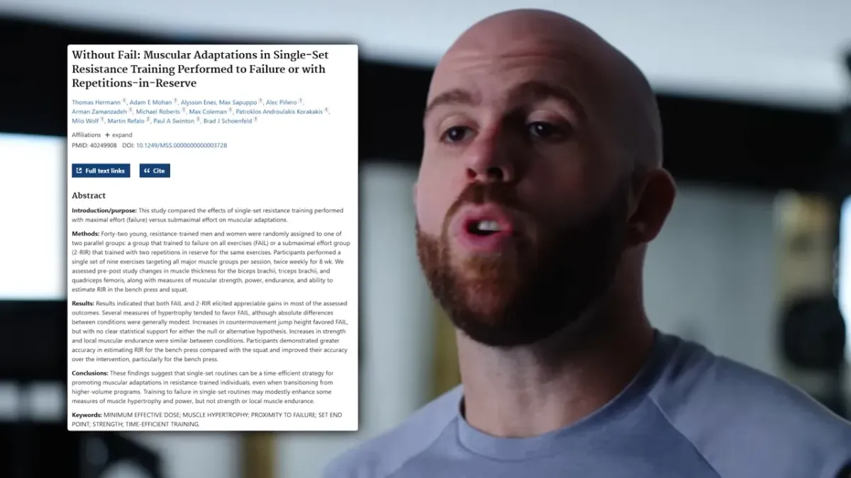 The Minimum Effective Dose: More Muscle in Less Time