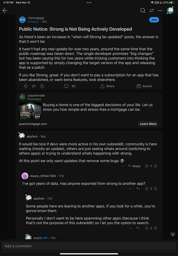 Strong Workout App Review: Is It Worth It?