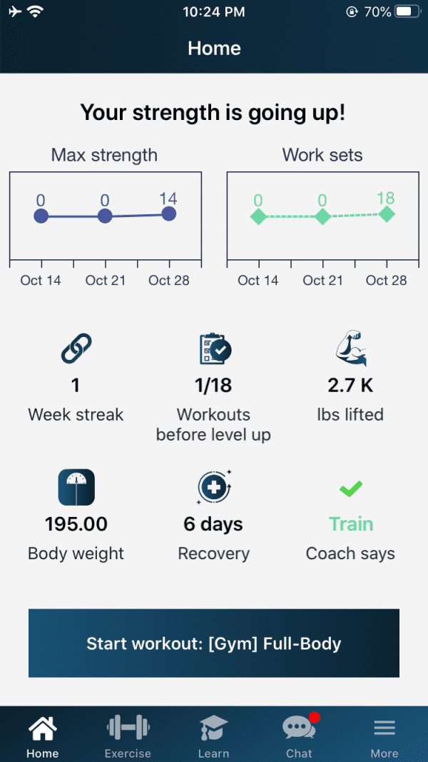 A Progressive Overload App to Build Muscle & Strength On Autopilot (It ...