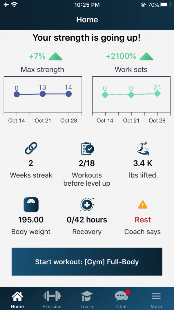 A Progressive Overload App to Build Muscle & Strength On Autopilot (It ...